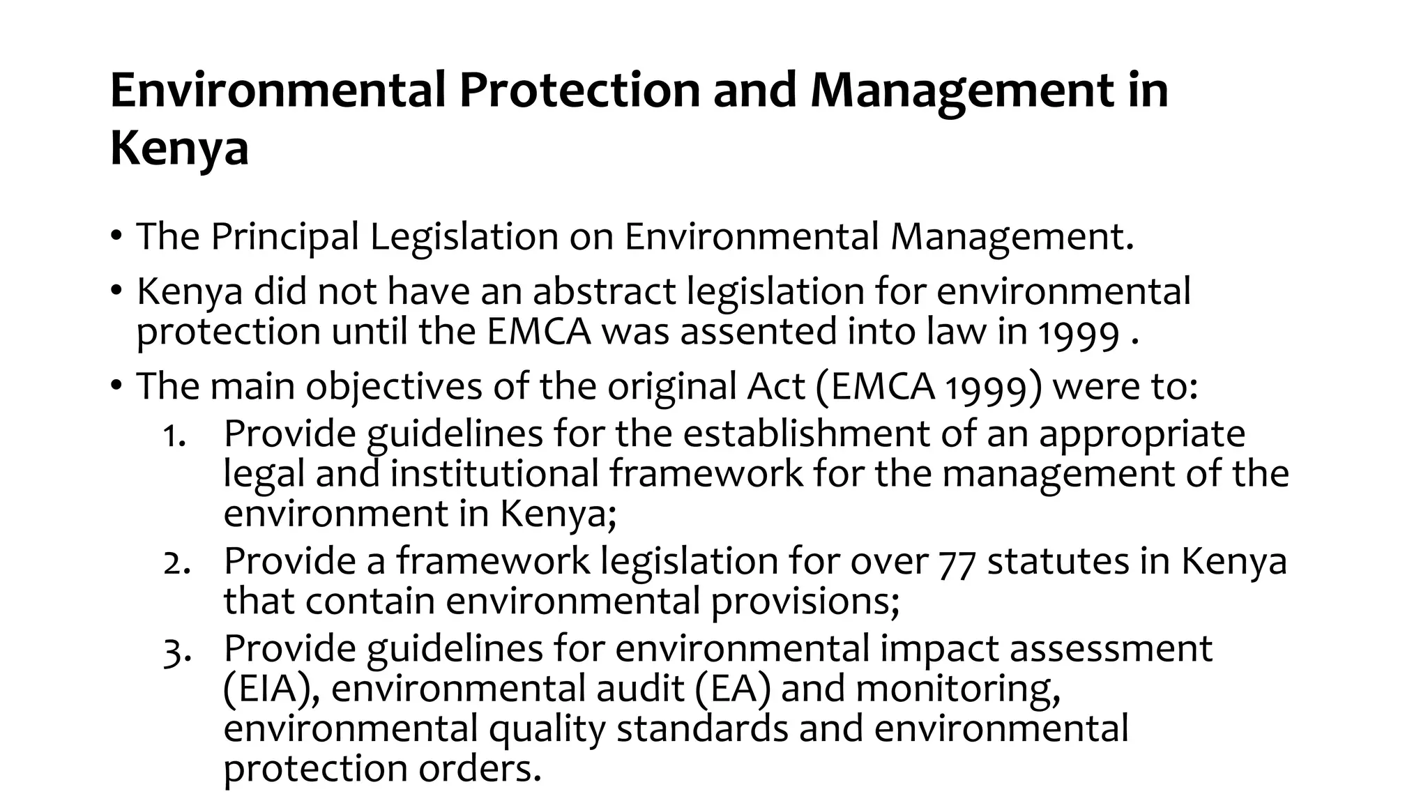 Environmental Management | PPTX