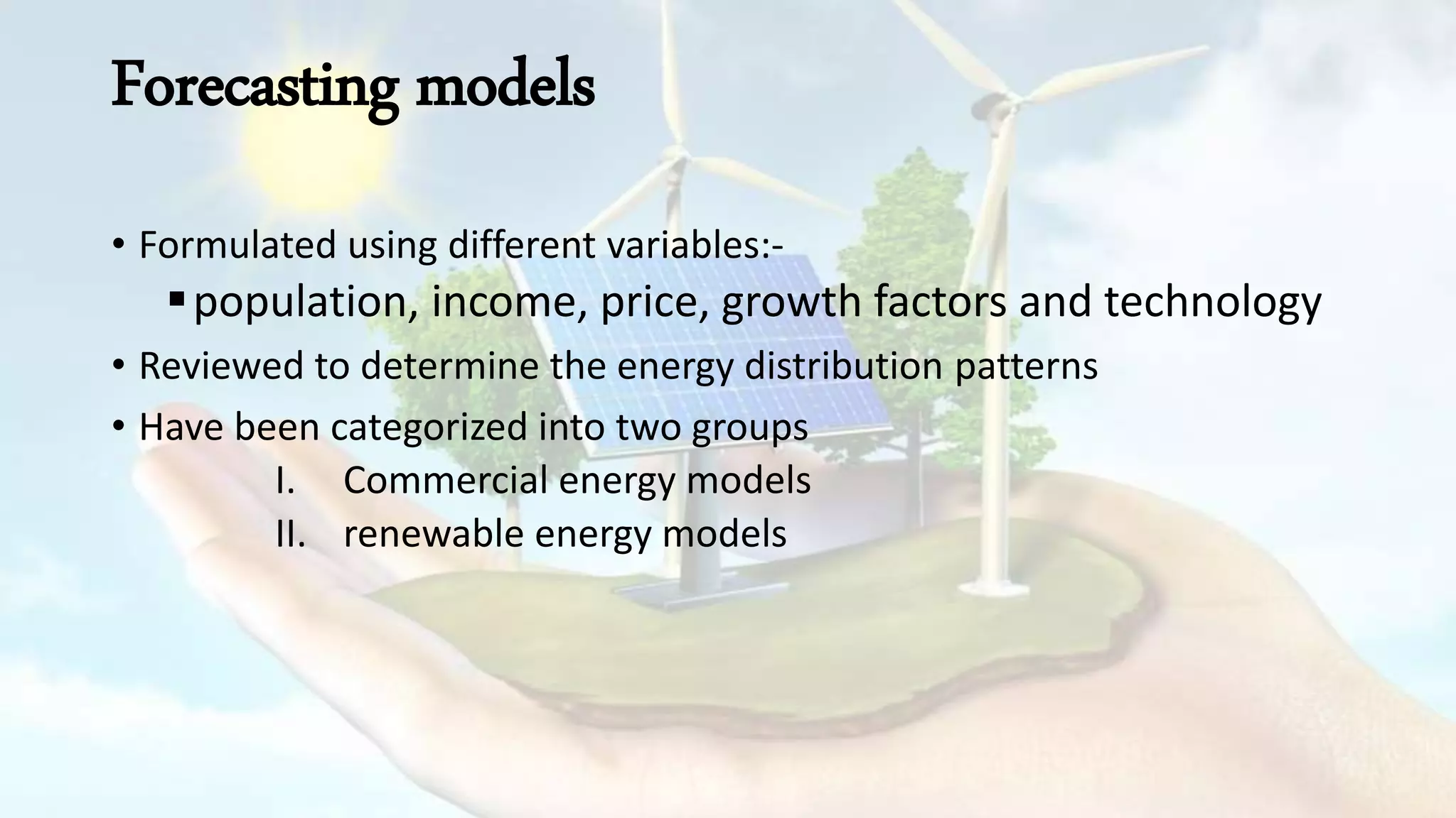 Environmental modelling on Energy Conservation | PPT