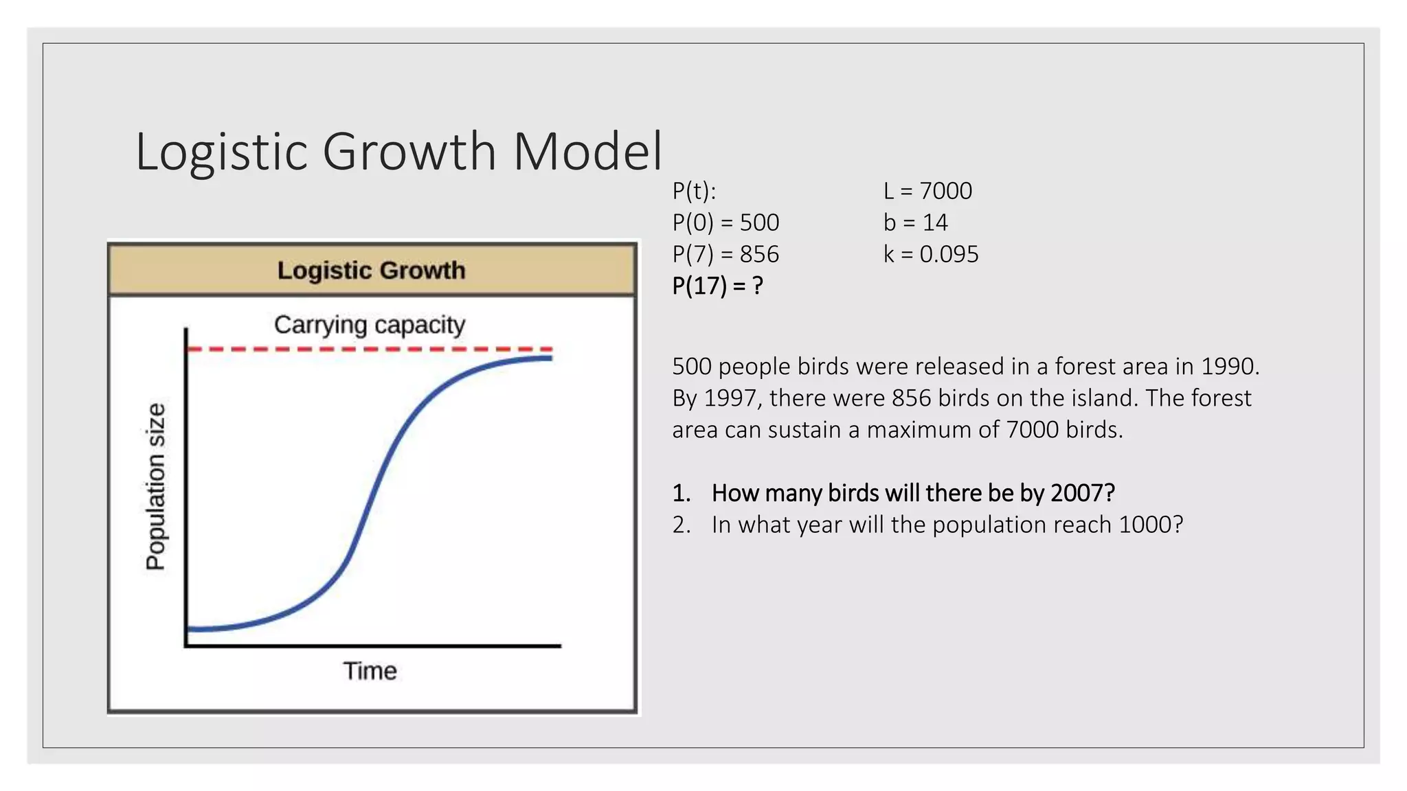population growth models | PPT