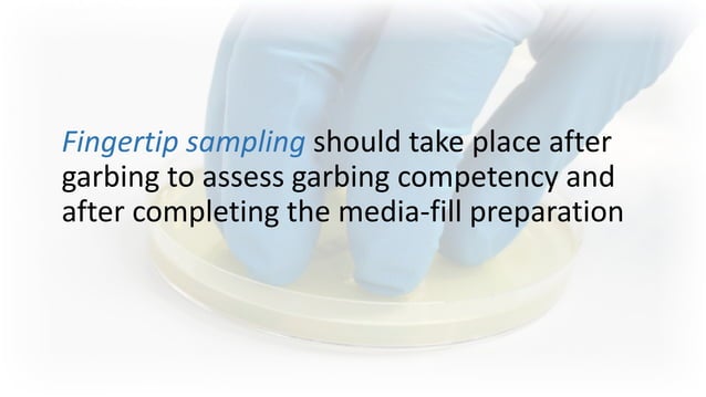 Environmental Monitoring - Glove Fingertip Sampling | PPTX