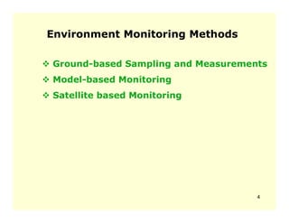 Environmental monitoring -I arup das2020 | PPT