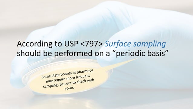 Environmental monitoring - surface sampling | PPTX
