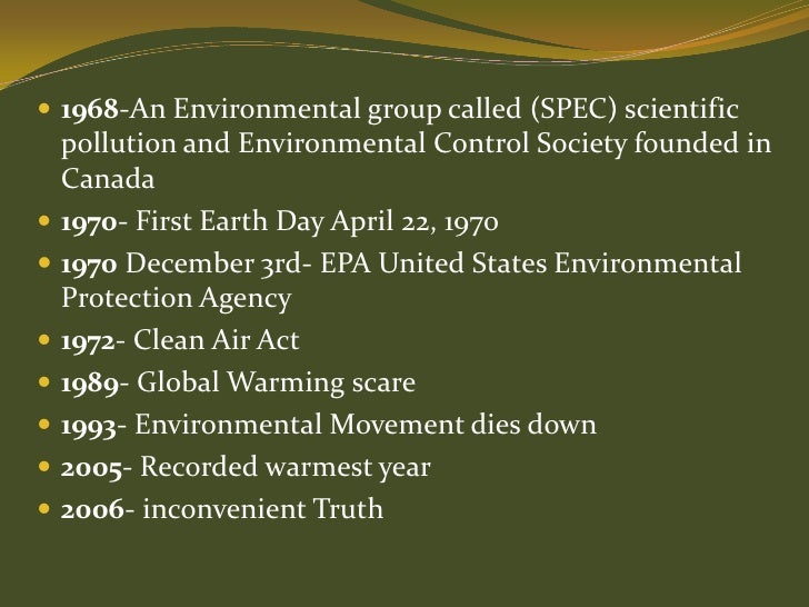 Environmental movement