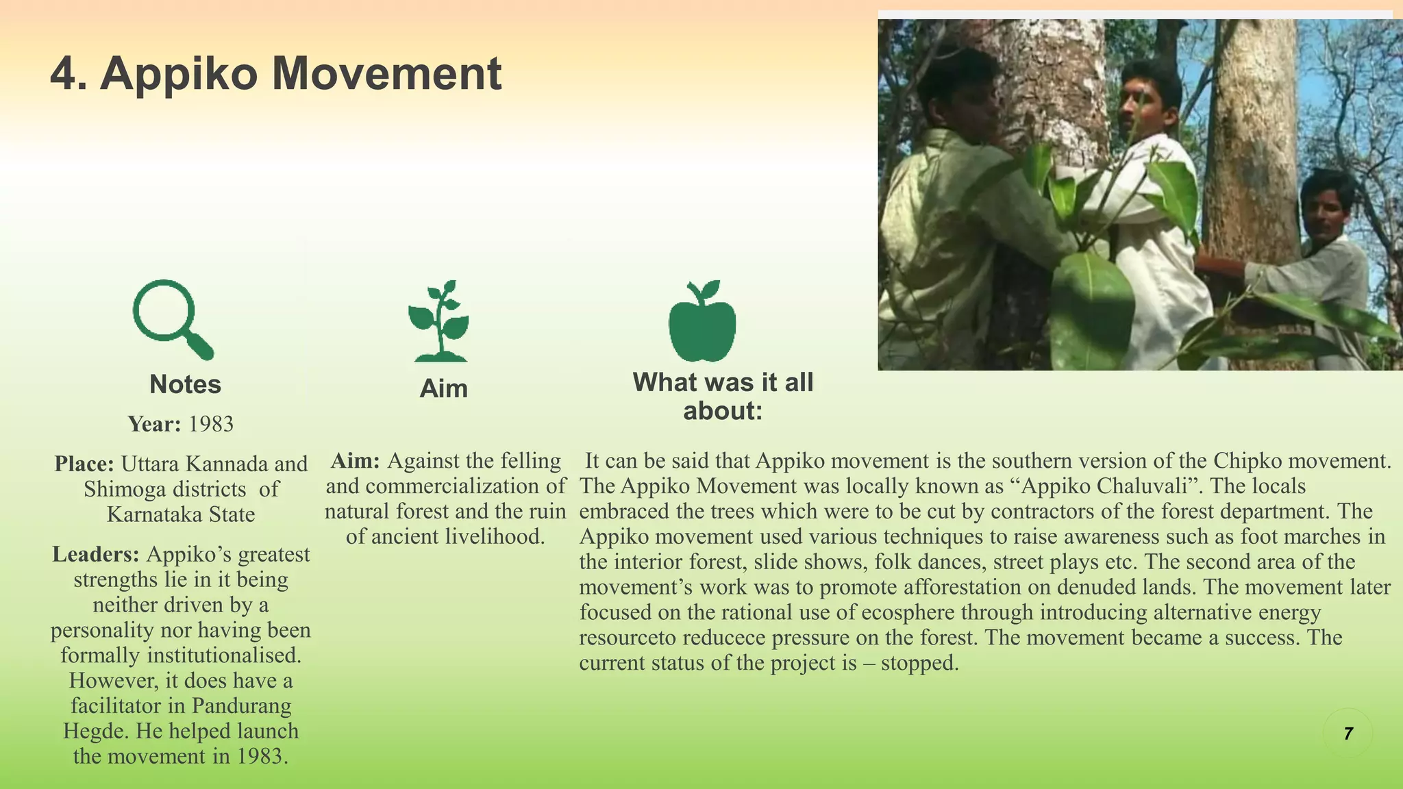 Environmental movement in india | PPTX