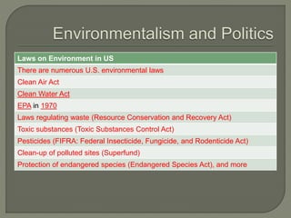 Environmental movement in the us | PPTX