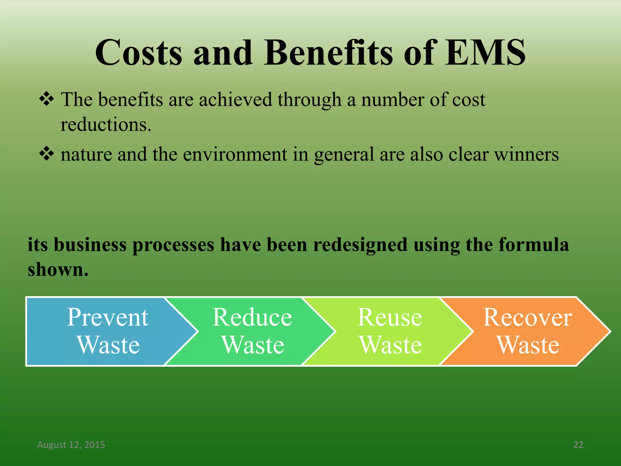 Environmental Management System | PPTX