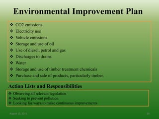 Environmental Management System | PPTX