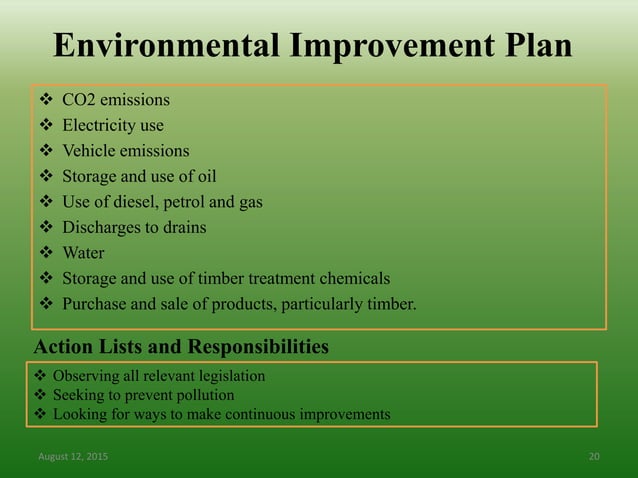 Environmental Management System | PPTX | Environmental Services ...