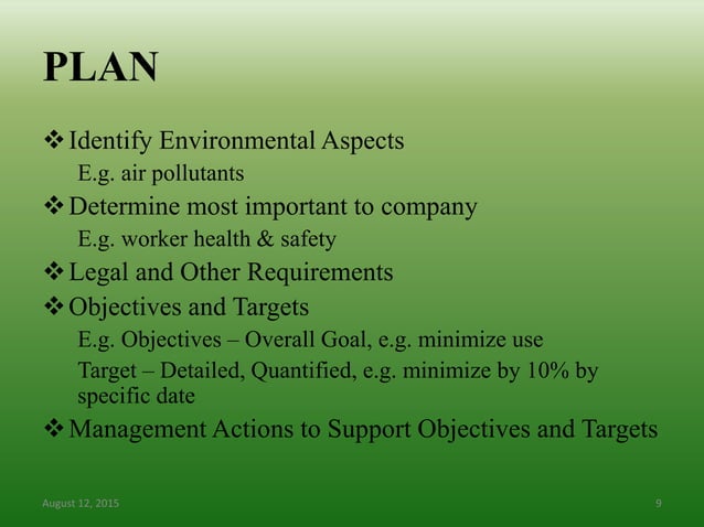Environmental Management System | PPTX | Environmental Services ...