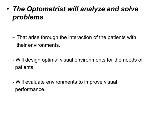 Environmental Optometry.ppt | Eye and Vision Conditions | Diseases and ...