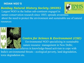 Environmental organization,in world ,India and karnataka state | PPTX
