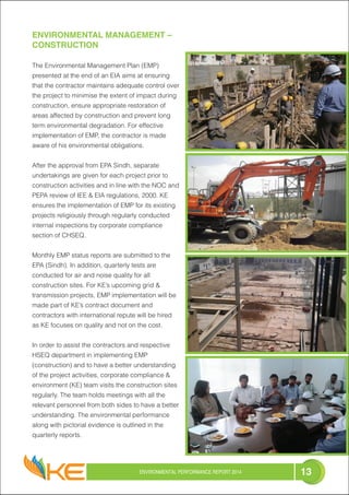 KE Environmental performance report 2014 | PDF