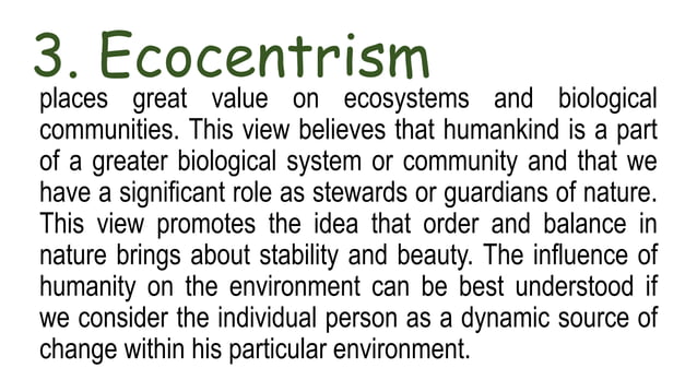 Environmental Philosophy.pptx | Environment | Science