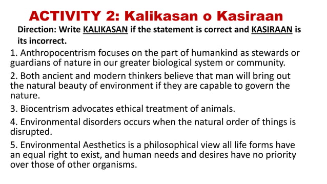 Environmental Philosophy.pptx | Environment | Science