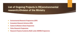 ENVIRONMENTAL PLANNING A BRIEF DECRIPTION OF ENVIRONMENTAL POLICIES IN ...