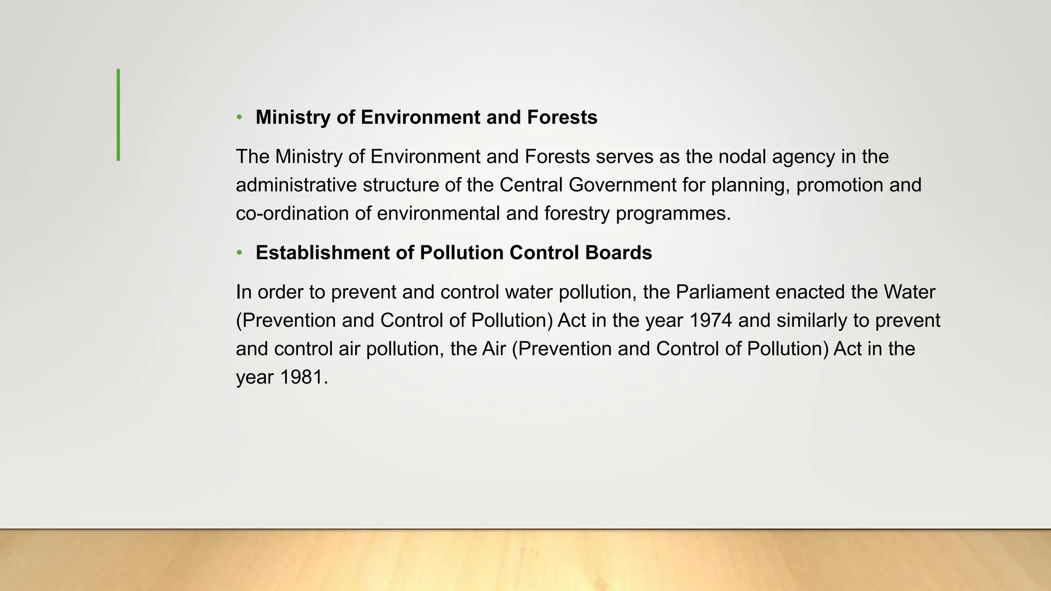 Environmental Policies and Programmes in India.pptx