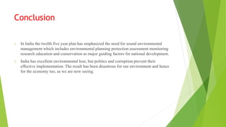 Environmental policy | PPTX