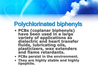 Environmental pollutants | PPT