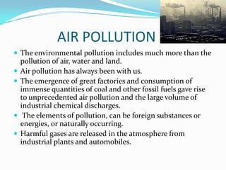 Environmental pollution | PPTX