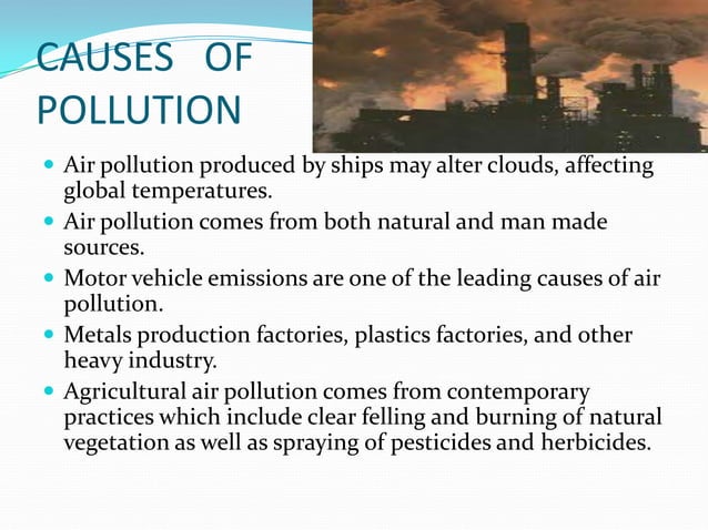 Environmental pollution | PPT