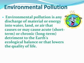 Environmental pollution | PPT