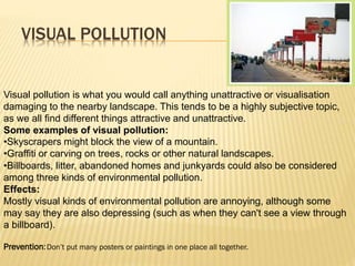 Environmental pollution | PPTX | Indoor Environmental Quality | Home ...