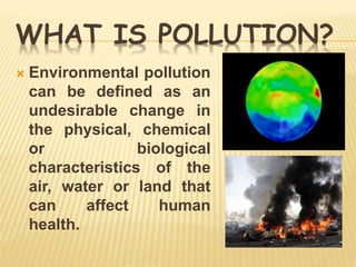 Environmental pollution | PPT