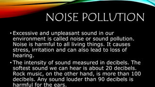 Environmental pollution | PPTX