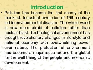 Environmental Pollution | PPT