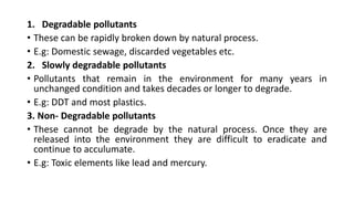 Environmental pollution | PPTX