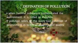 Environmental pollution | PPT