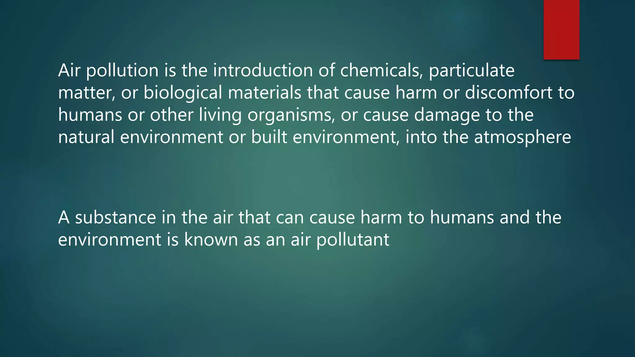 Environmental pollution | PPTX