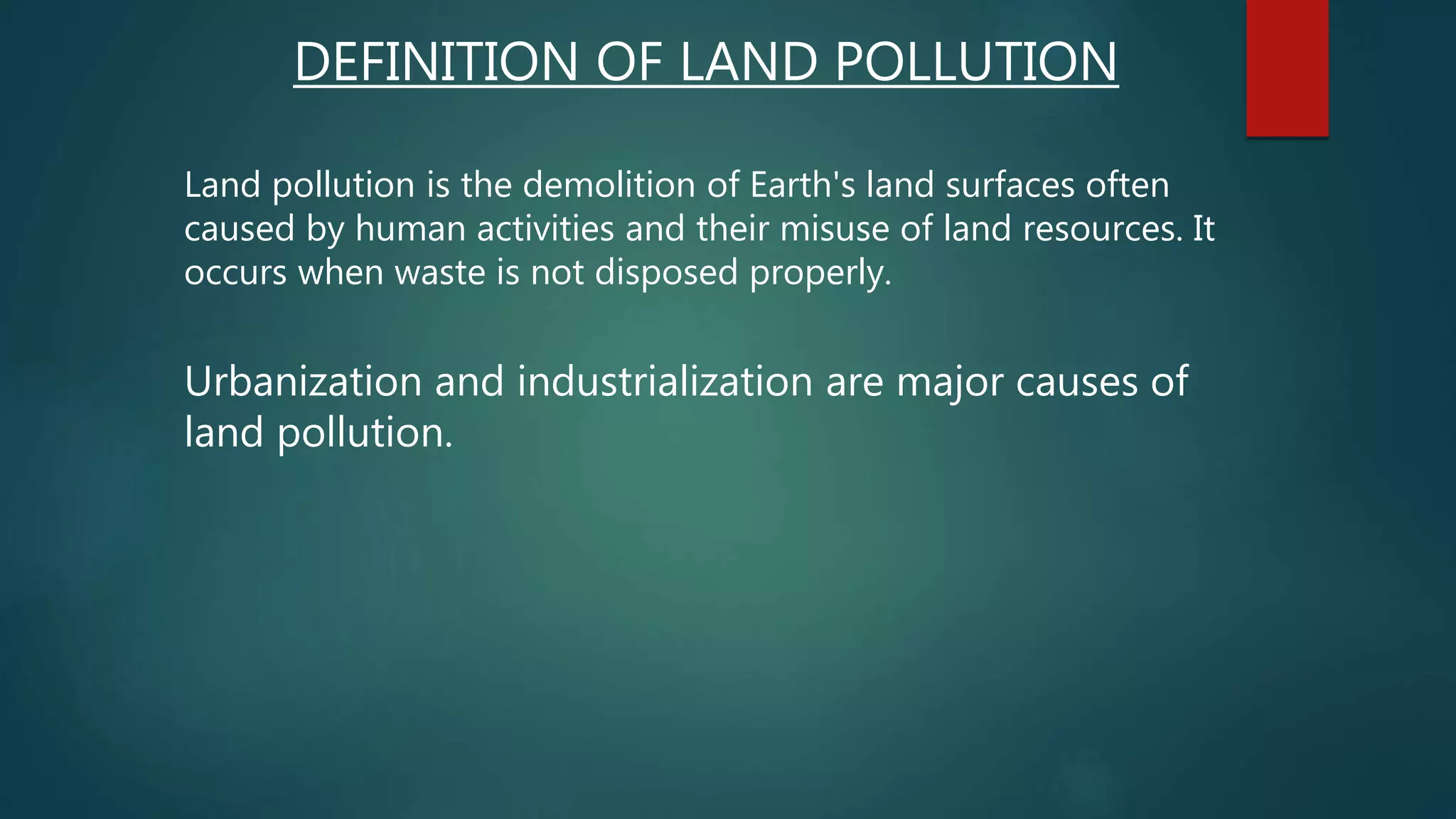 Environmental pollution | PPTX