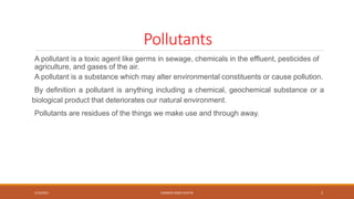 Environmental pollution/intermediate/campus level | PPT
