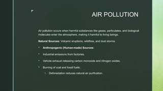 Environmental Pollution: Air, Water & Soil Pollution | PPT