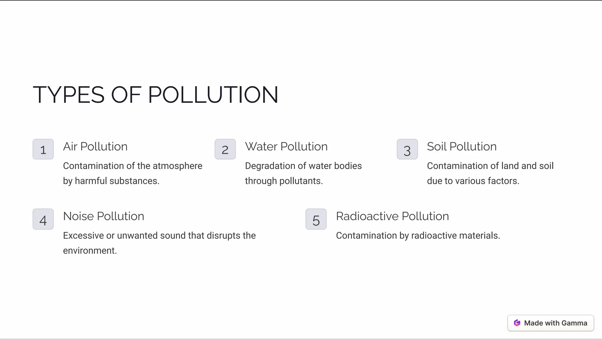Environmental Pollution – Causes, Effects, and Solutions | PDF