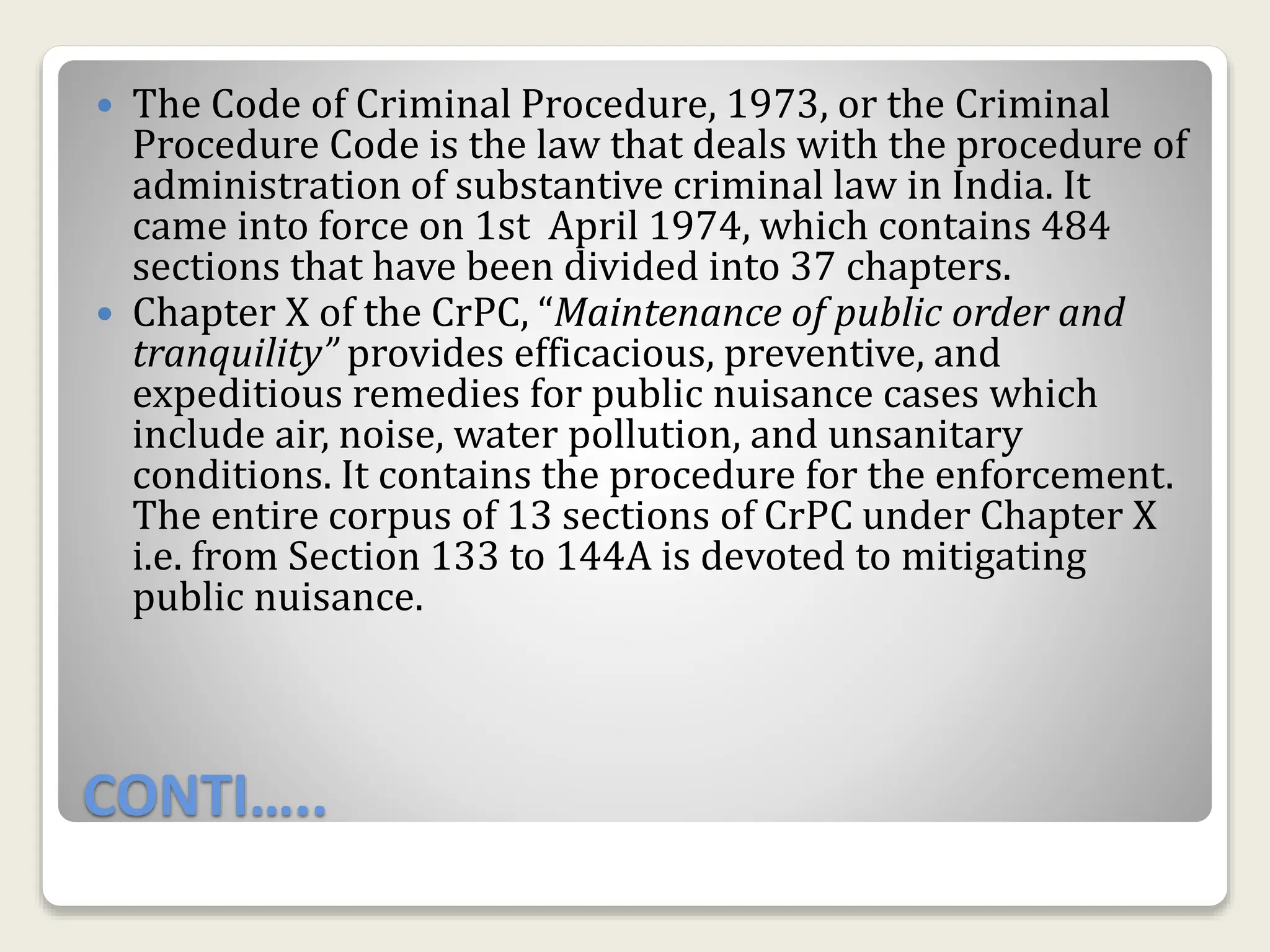Environmental pollution-IPC and CrPC UNIT 1.pptx