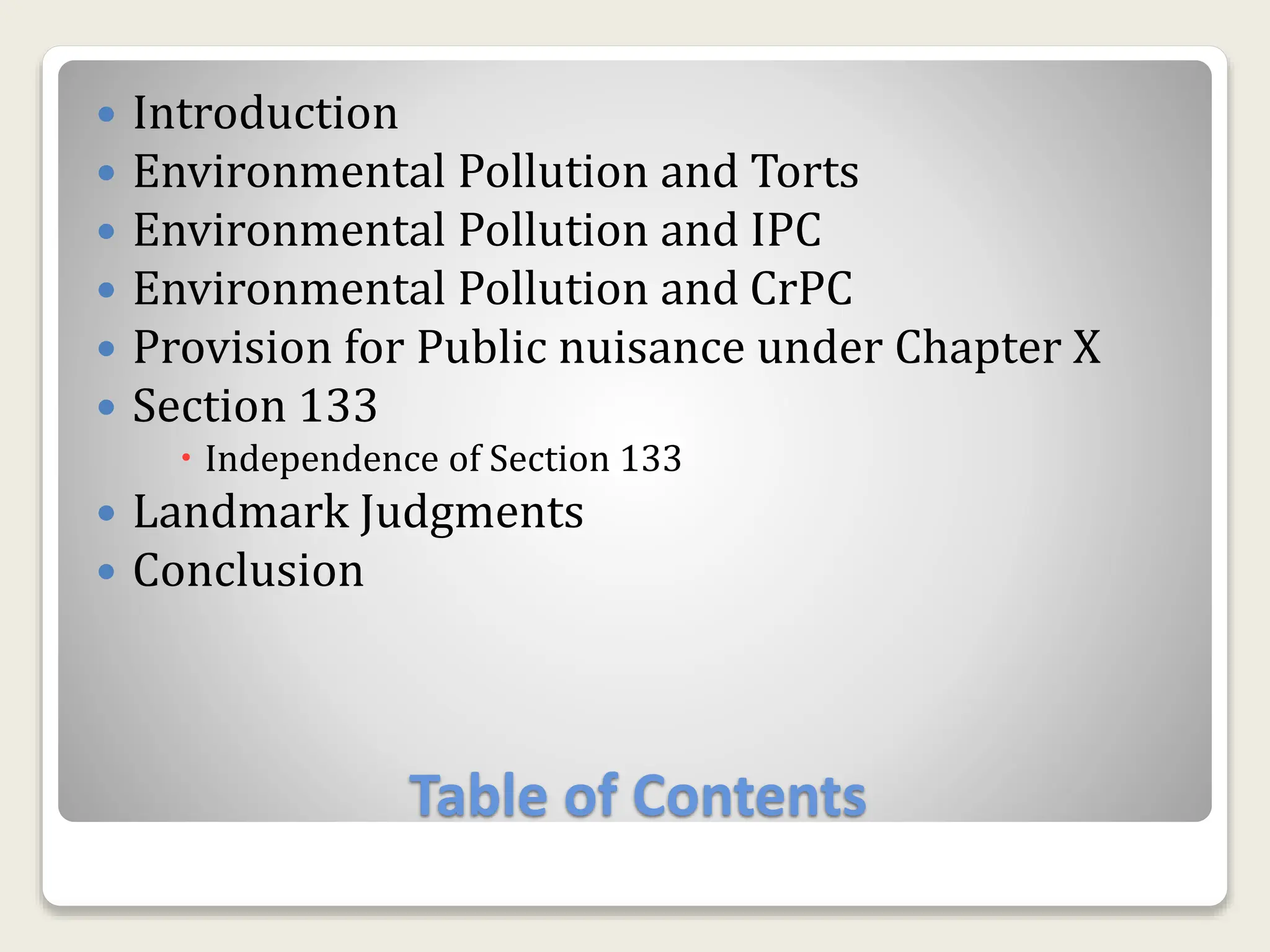 Environmental pollution-IPC and CrPC UNIT 1.pptx