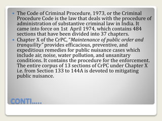 Environmental pollution-IPC and CrPC UNIT 1.pptx