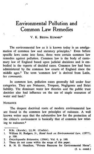 Environmental Pollution and Common Law Remedies.pdf