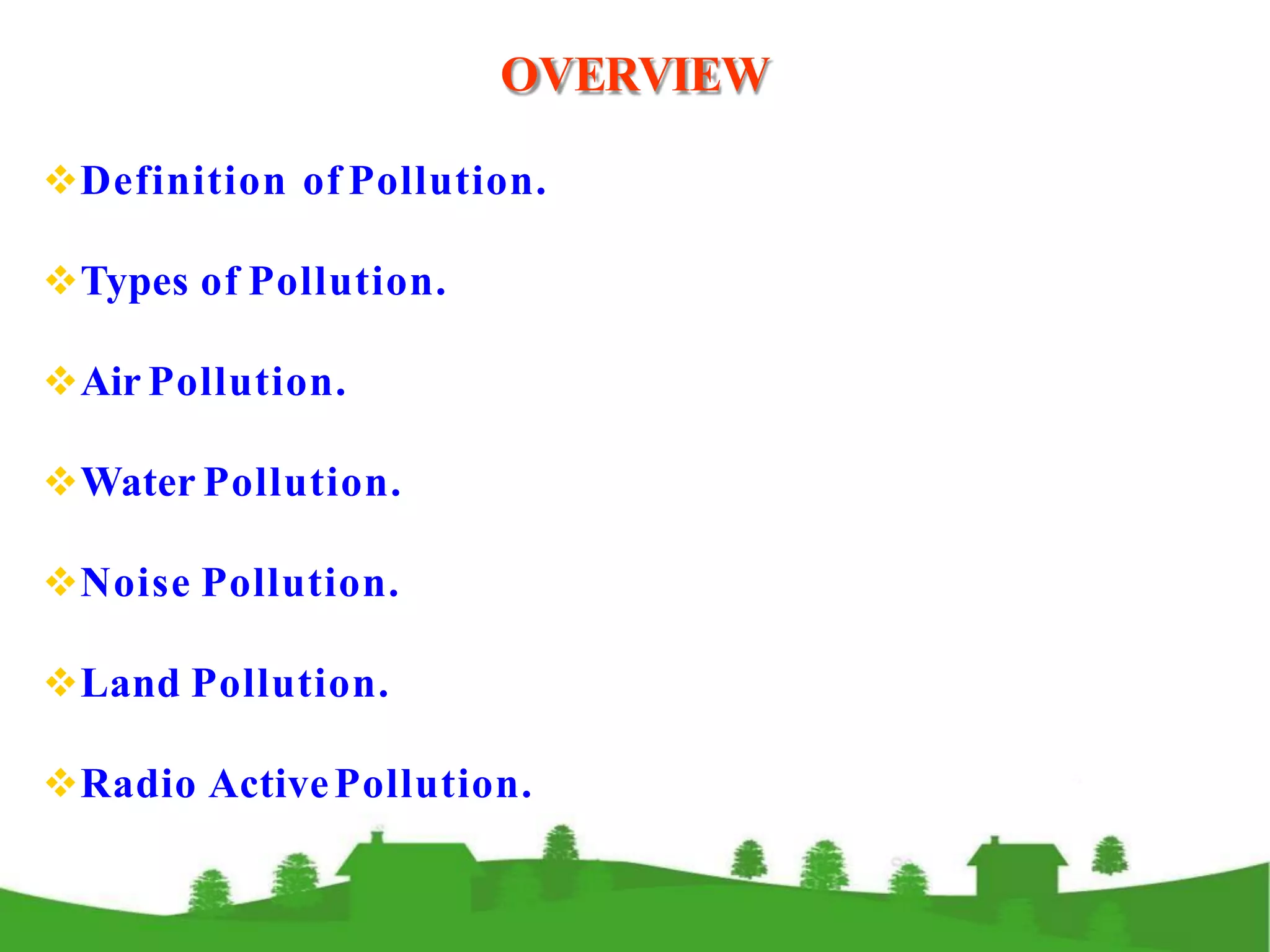 Environmental pollution and control | PDF