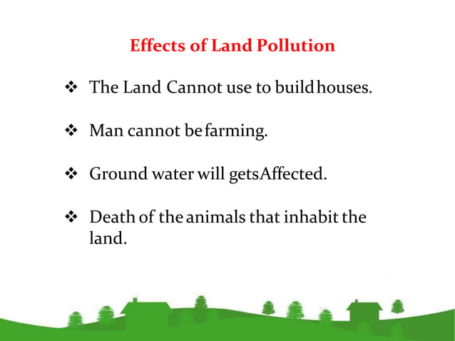 Environmental pollution and control | PPT