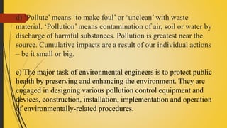 ENVIRONMENTAL POLLUTION AND ITS PREVENTION ppt unit 1.pptx