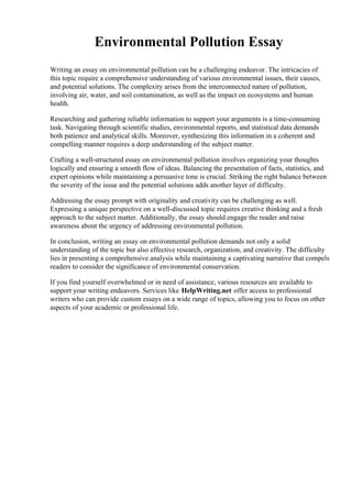 Environmental Pollution Essay.pdf