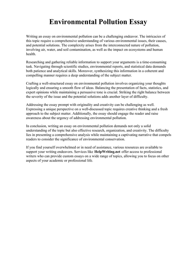 Environmental Pollution Essay.pdf