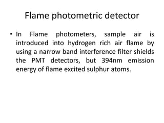 Environmental pollution monitoring devices | PPTX