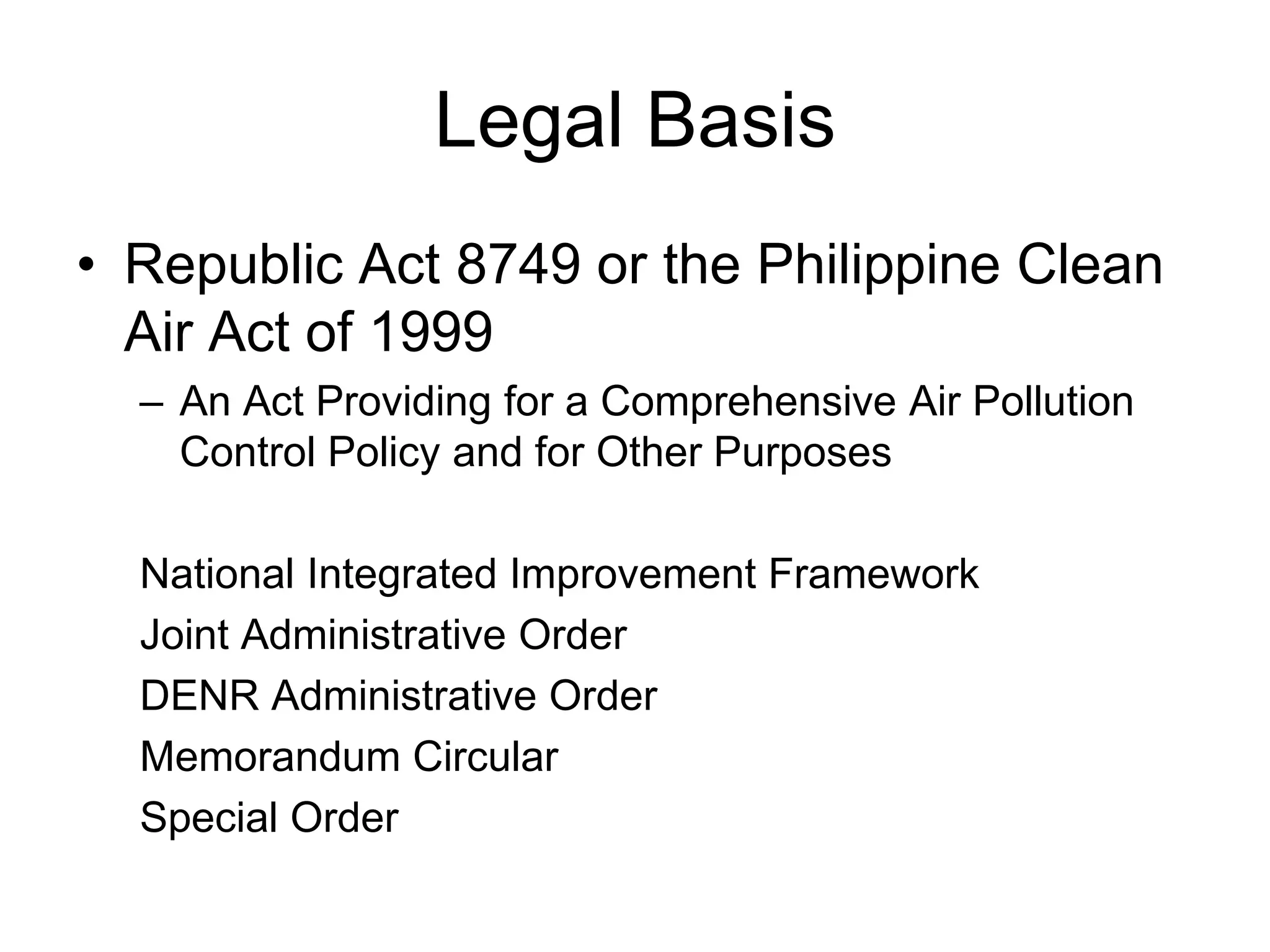 Environmental presidential decrees | PPTX