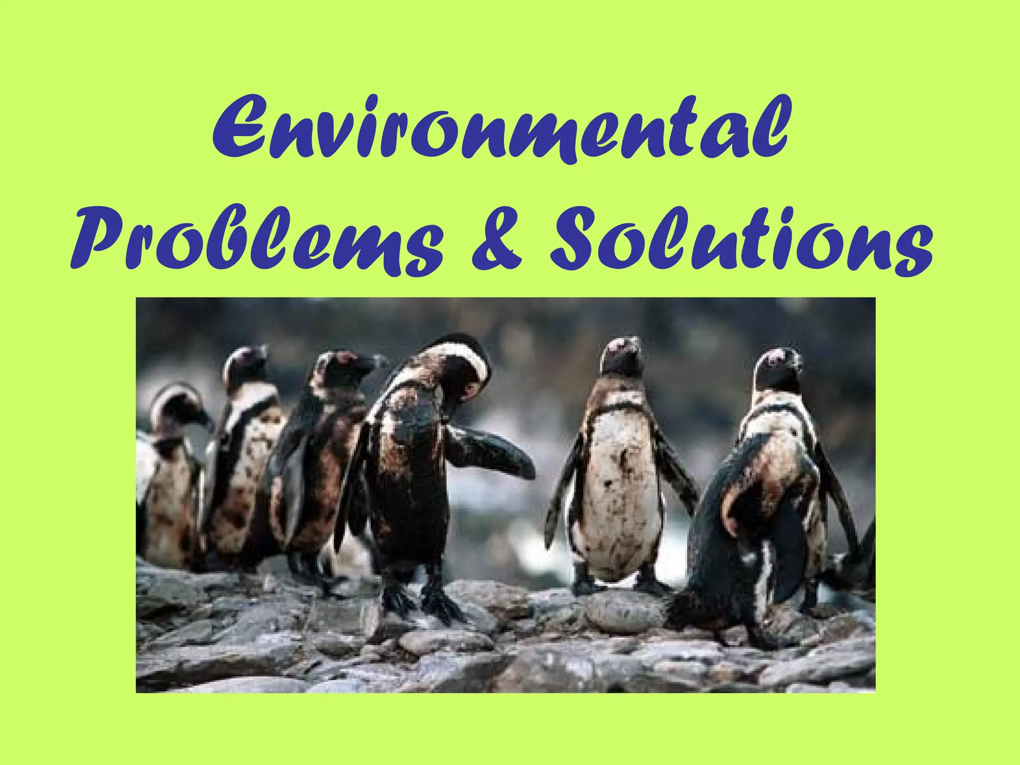 Environmental problems | PPT