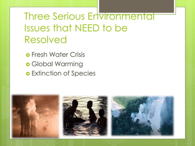 Environmental problems around the world - Contemporary Social Issues ...