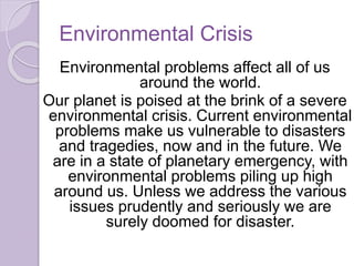 Environmental problems [autosaved] | PPTX